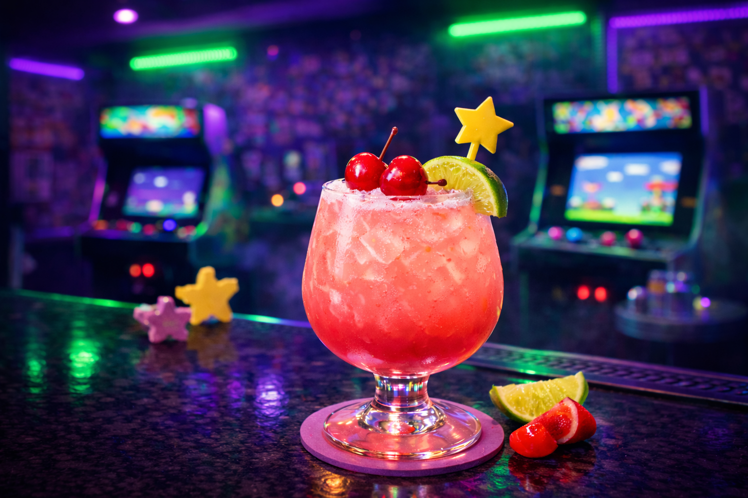 Lenzys Arcade + Console Bar | Home